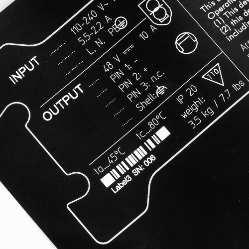 Laser labelling on film & labels - Efficient technology