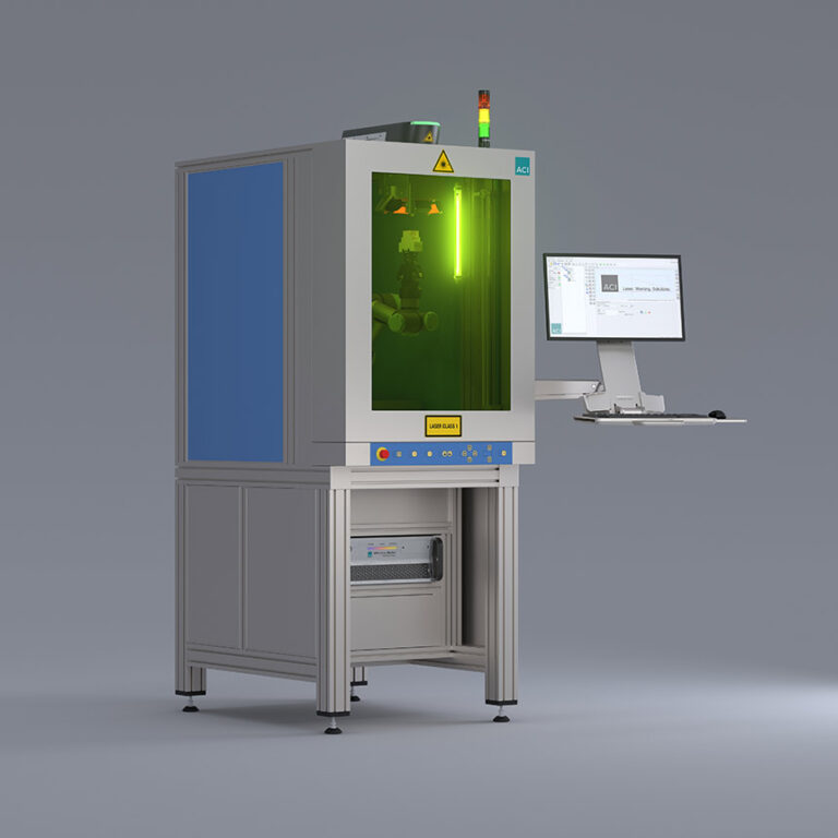 Workstation Robotic: Automated laser marking