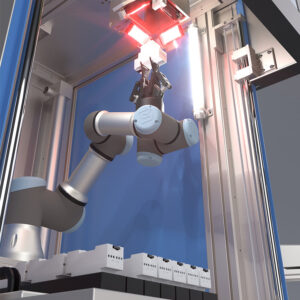 Workstation Robotic: Automated laser marking