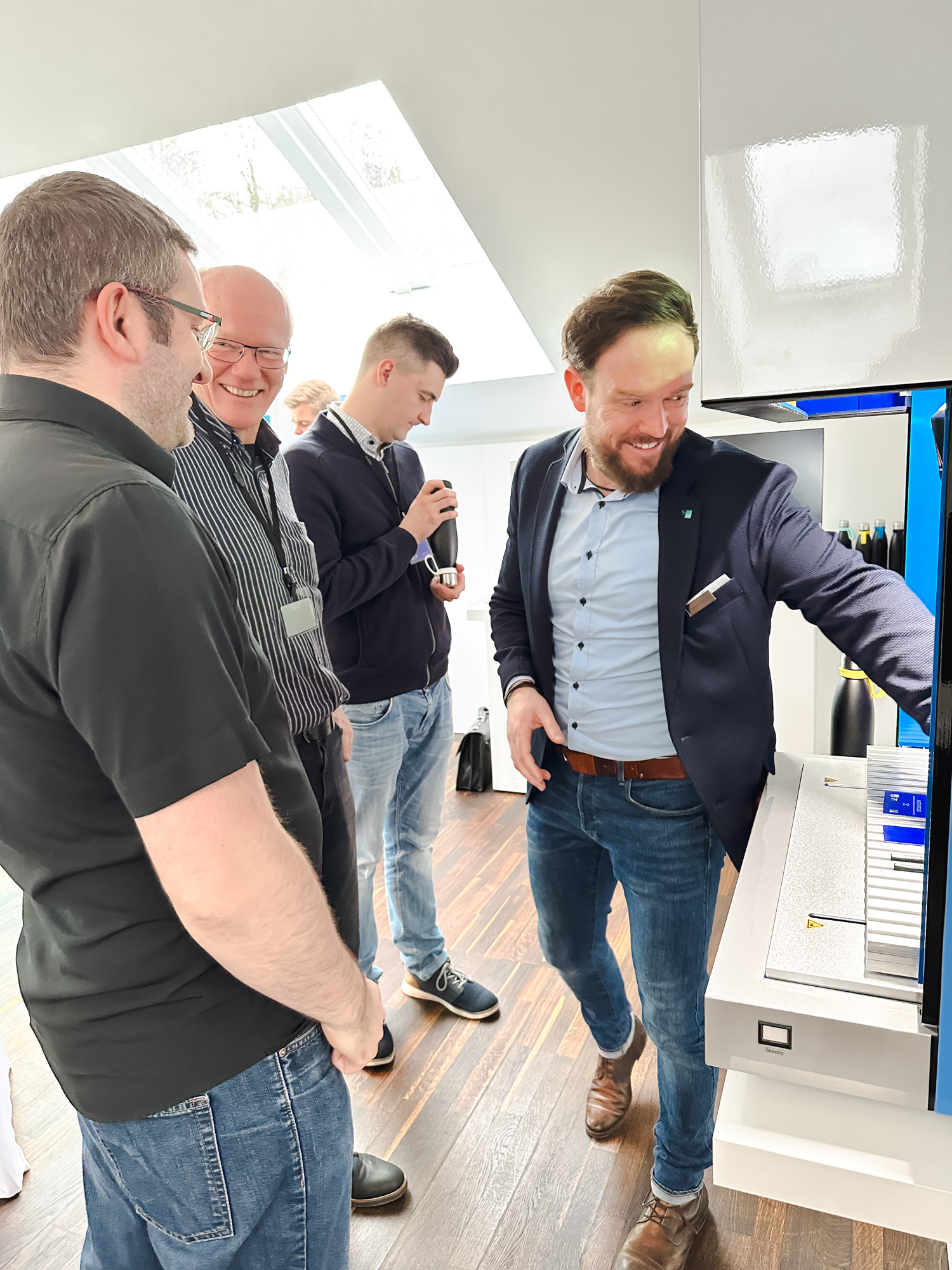 New showroom in the Lüdenscheid - ACI Laser